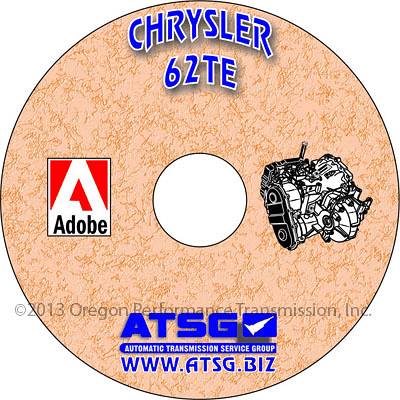 62TE ATSG Rebuild Manual CD Ultradrive Transmission Transaxle Service ...
