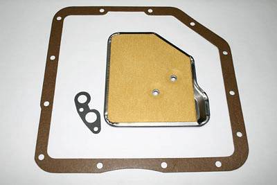 GM TH350C Oil Filter and Pan Gasket Kit Large Dacron Automatic ...