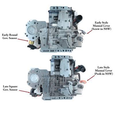 Valve Body Pro 46RE A518 Transmission 1996-99 Round Governor Pressure ...