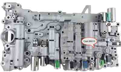 AB60E AB60F Valve Body 2007-ON CAST# 89010 : Oregon Performance ...